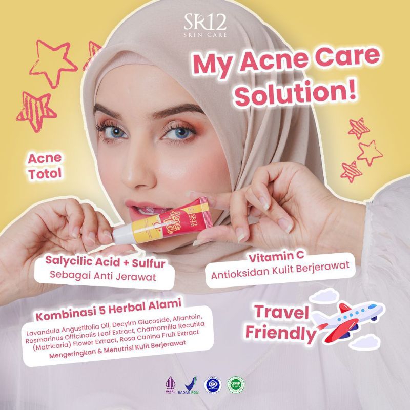 Acne Spot SR12 - New Packaging TUBE (Hormonal ACNE Solution) | Shopee ...