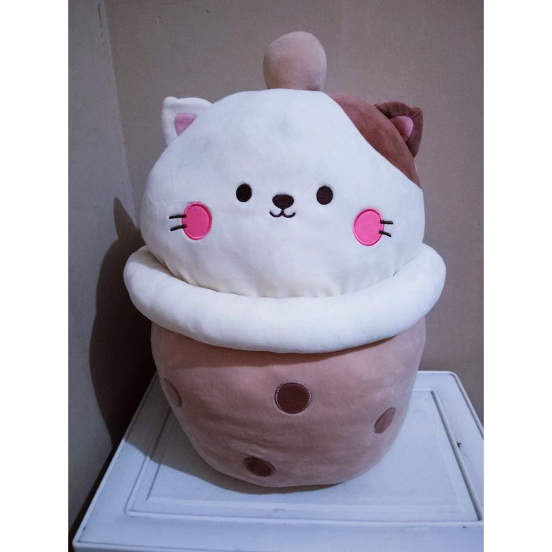 Boba Cat Doll original Miniso new tag | Shopee Philippines