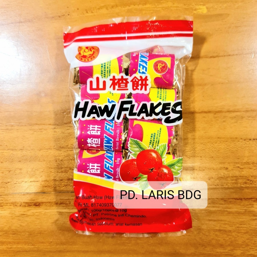 SMALL COIN HAW FLAKES FRUIT SWEETS 100 GR CONTAINS 10 ROLLS / SANCA ...