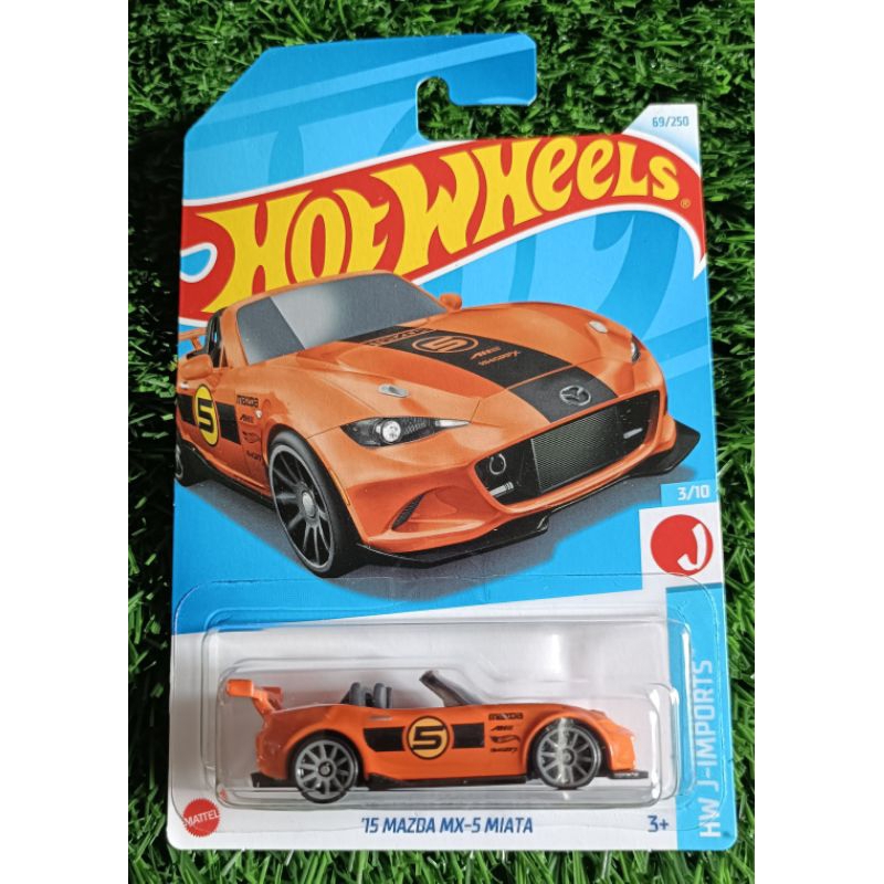 HOT WHEELS '15 MAZDA MX-5 MIATA ORANGE ORANGE | Shopee Philippines