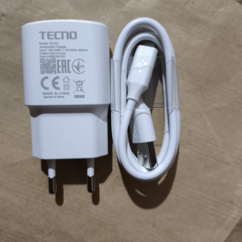 Tecno Spark 8, 8C, Spark 7 Pro, 7T Charger. Original Micro Usb | Shopee ...