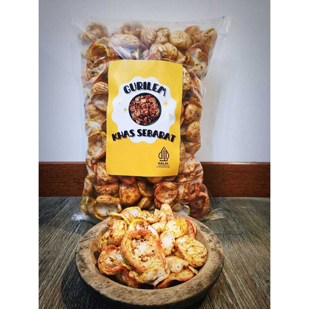 Spicy Crispy Shrimp Gurilem Crackers DELICIOUS typical of SEBARAT 250g 500g 1kg | Shopee Philippines