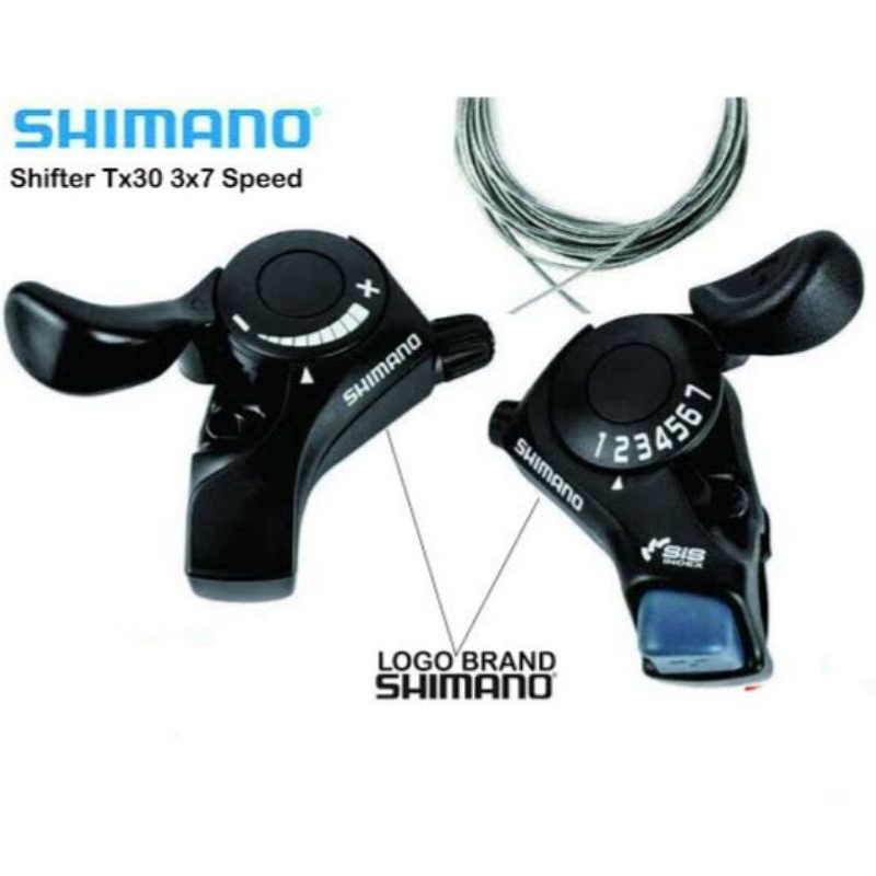 TOMBOL Shifter button 3 x 7 speed shifter shimano 7 speed shifter 3x7 ...