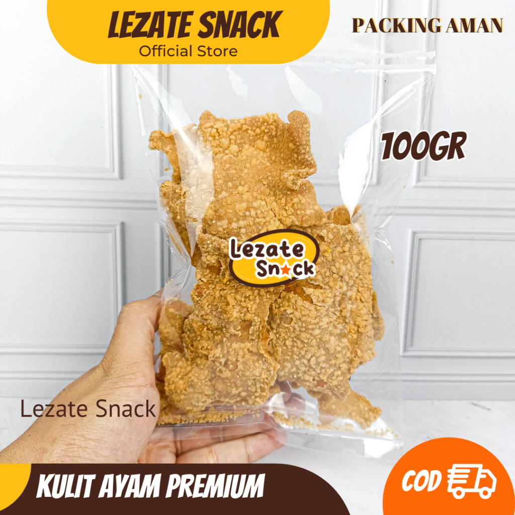 Sedap Snack - Premium Crispy Chicken Skin 100GR Crispy Savory ...