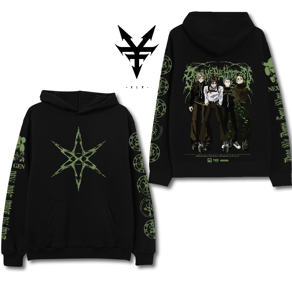 Hoodie Jacket BMTH Bring Me The Horizon Drag Me Down | Shopee Philippines