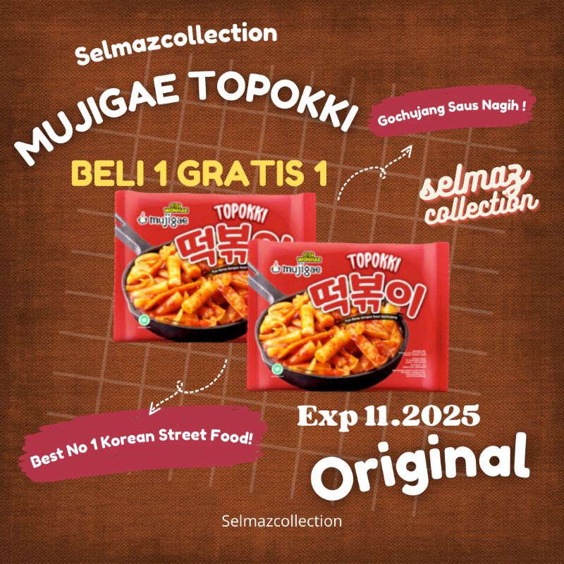 Mujigae Topokki Buy 1 Get 1 Free Tteokbokki Mujigae Topokki Mujigae ...
