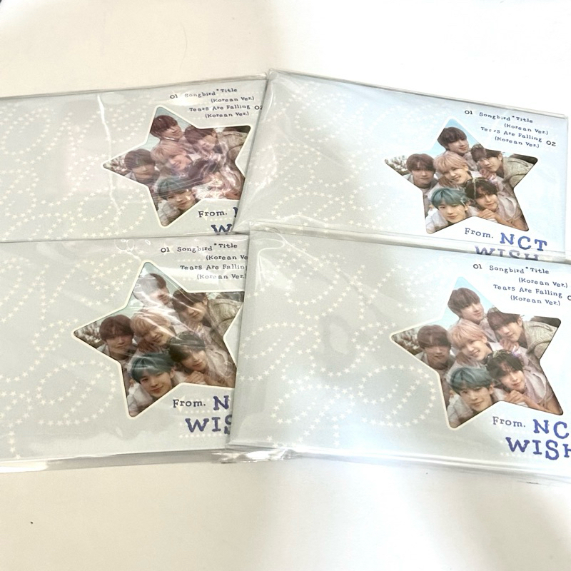 Nct wish 2nd single album songbird letter ver sealed no pob sion riku yushi jaehee ryo pocketya ...