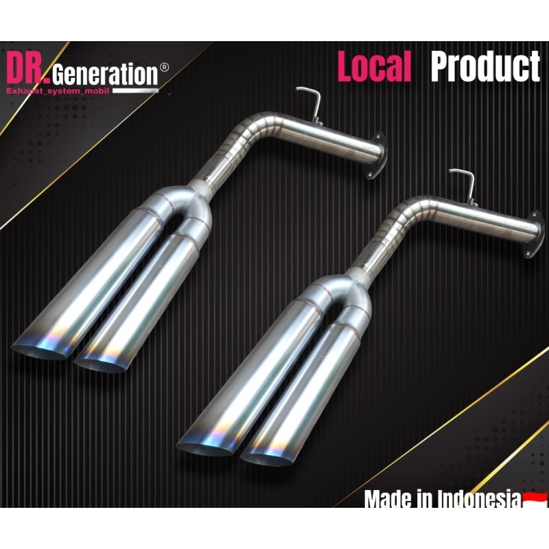 Inova side exit Exhaust 2 gd/1 gd/2 kd/fortuner vnt/vrz pnp Supplier ...