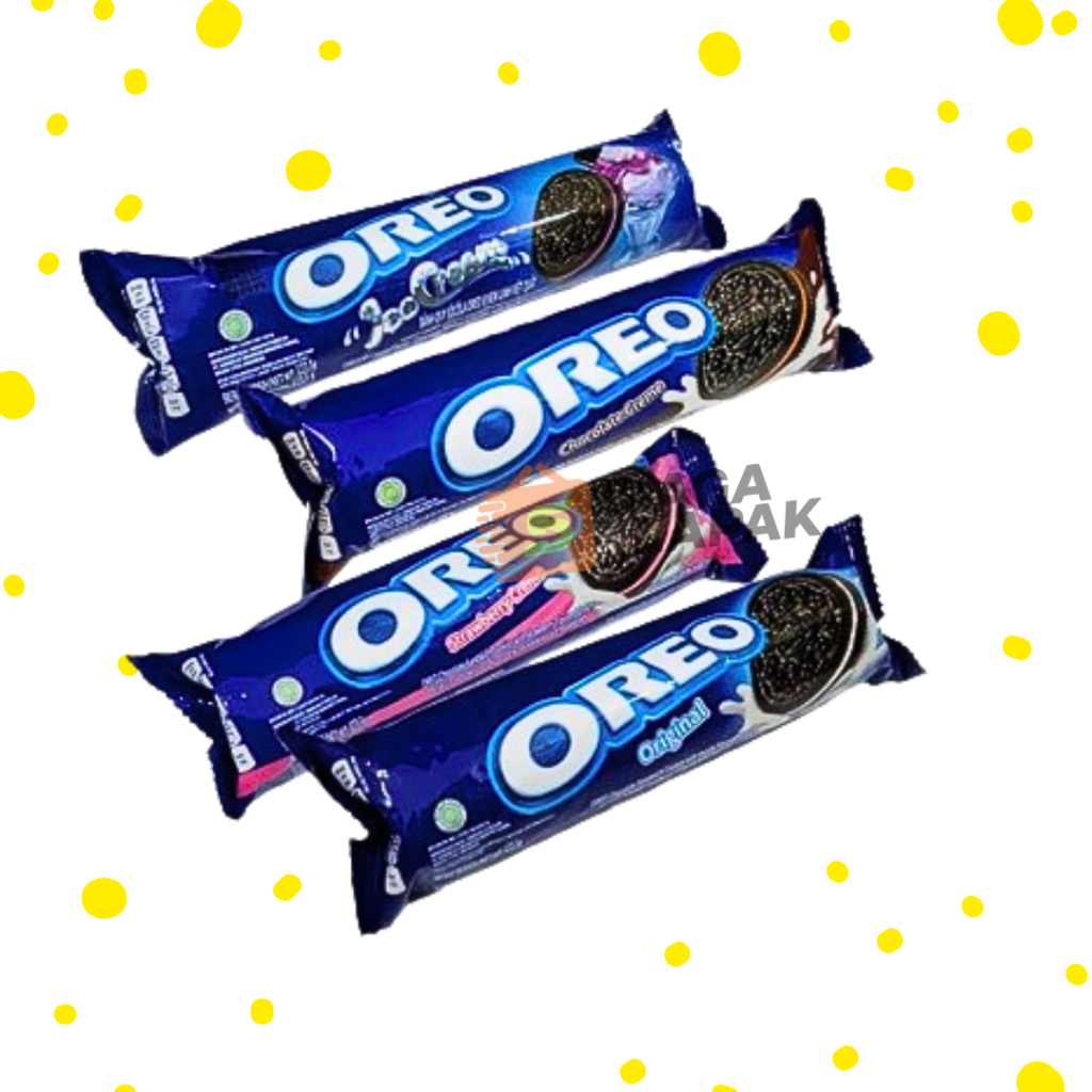 Oreo Roll Biscuit 119,6gr All Variants of Chocolate Vanilla Flavors ...