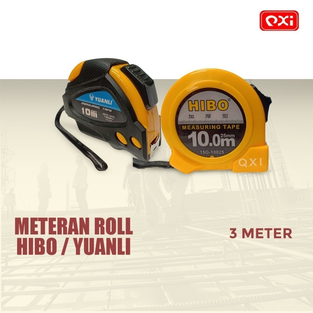 Hibo 3 M Roll Meter / YUANLI / 3M Meter Measuring Tape | Shopee Philippines