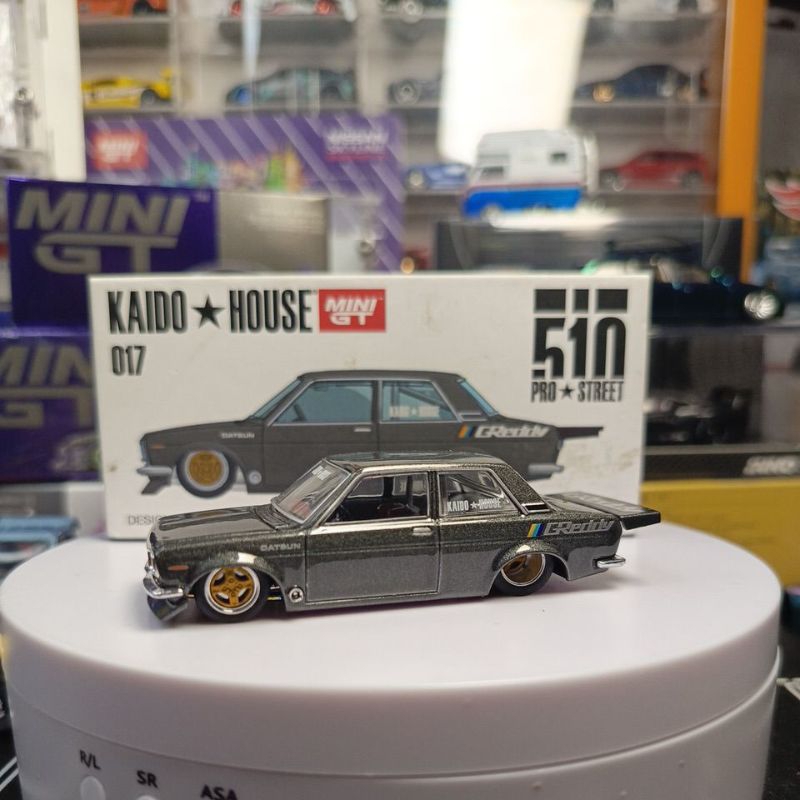 Mini GT Kaido House Datsun 510 Pro Street Greddy no 017 | Shopee ...