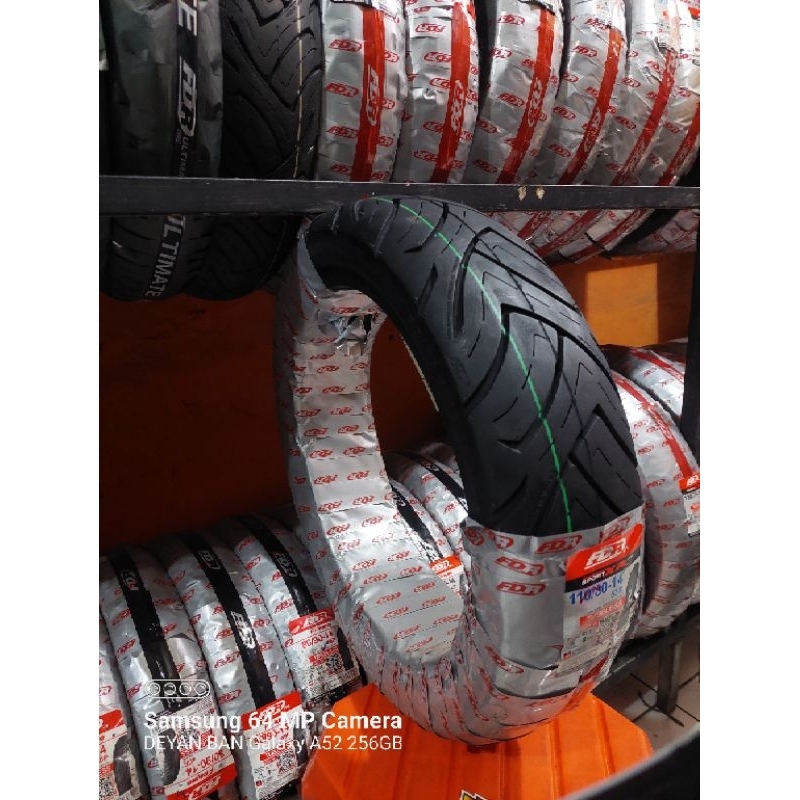 FDR Sport XR EVO 110/80-14 Tubeles Metik TL/TT motorbike tires | Shopee ...