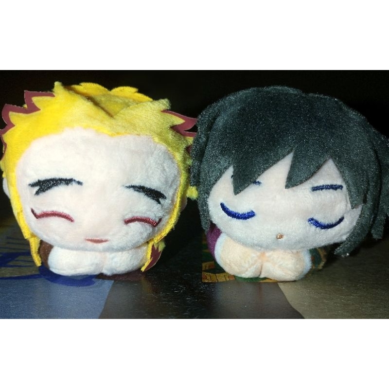 Hugchara Bonus Tomioka Giyuu Sleep Version Vol 1 & Rengoku Kyojuro ...
