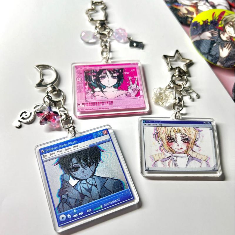 Xiammxnt's Alien Stage keychains!! Fan merch alnst | Shopee Philippines