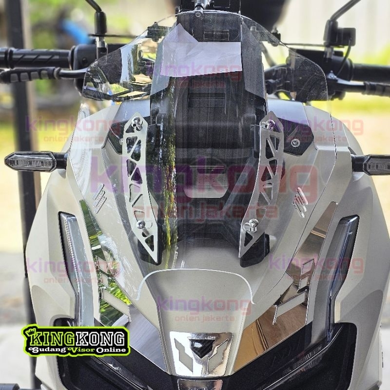 ADV 150 and 160 visor garnish. ADV 150/160 acrylic garnishes | Shopee ...