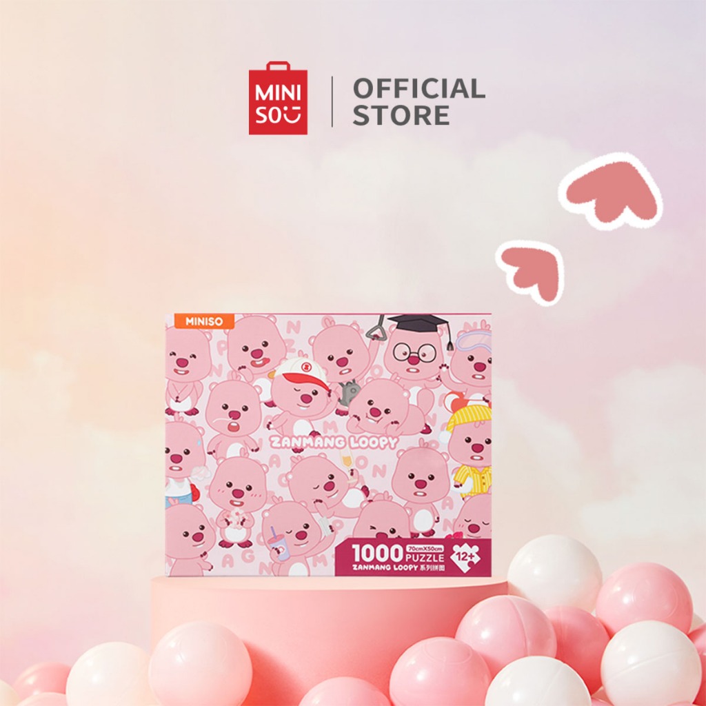 Miniso x ZANMANG Loopy Collection Puzzles 1000-Piece Puzzle Confusing ...