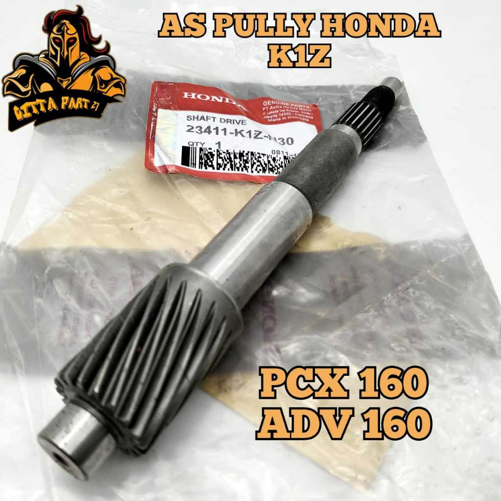 AS REAR PULLY HONDA AHM K1Z ORIGINAL QUALITY ORIGINAL HONDA AHM PRECISION QUALITY MATERIAL TEETH ...