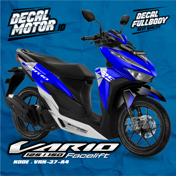 Sticker DECAL VARIO NEW 125/150CC GEN 1 NEW FACELIFT Variation MALAY ...