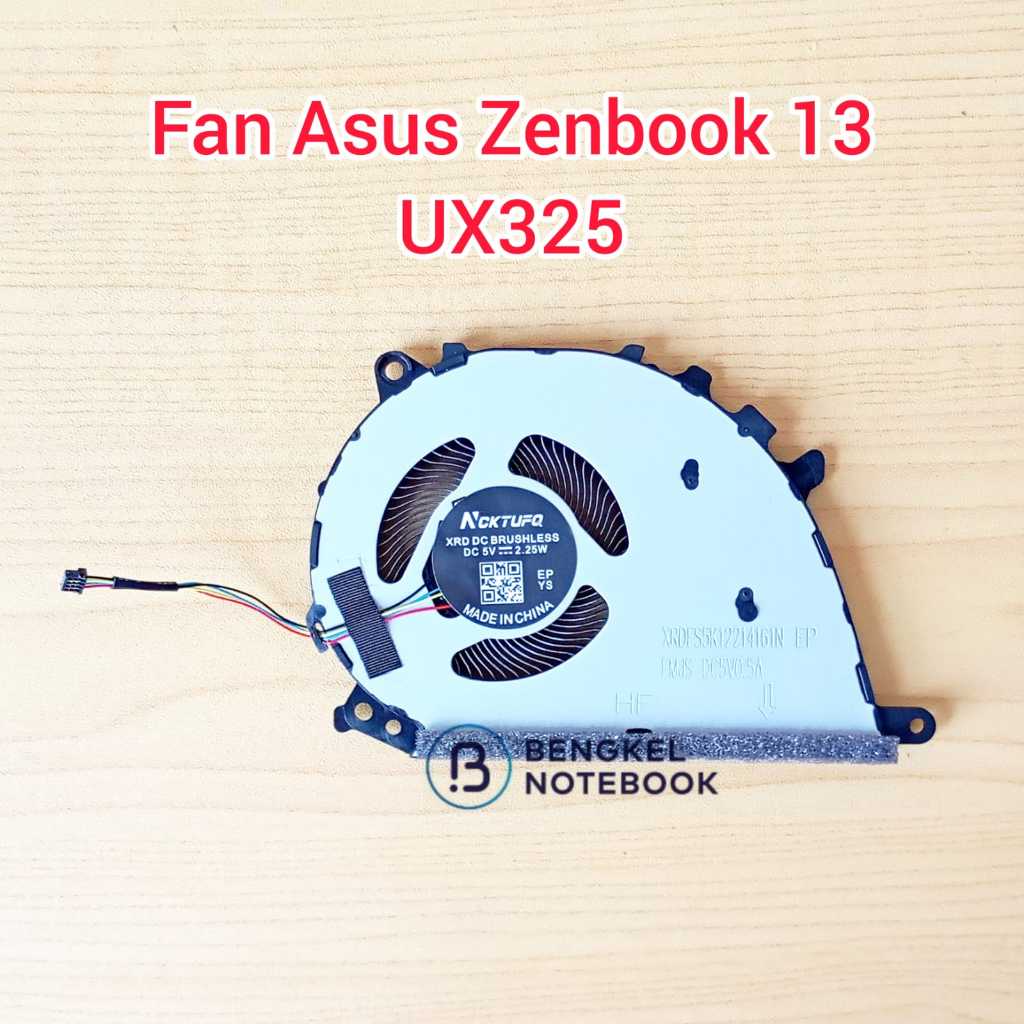 Fan Cooler Cooling Asus Zenbook 13 UX325 UM325 UX325JA UX325EA UX325SA ...