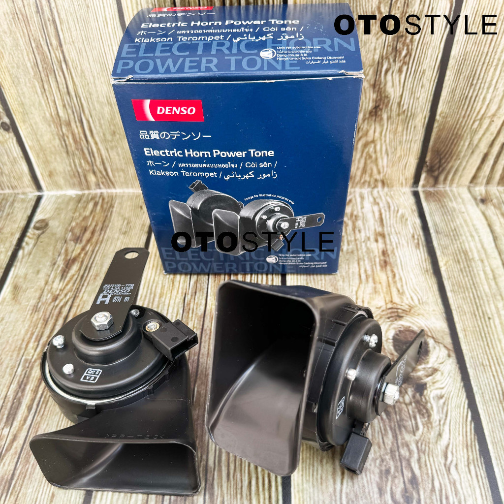 Original Denso Single Pin Horn PnP to Innova Fortuner/ Hilux/ | Shopee ...