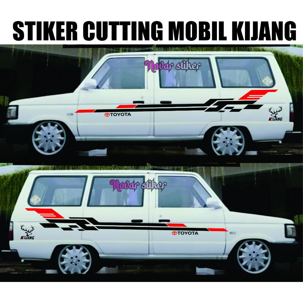 New kijang car sticker striping list sticker toyota kijang super kijang ...