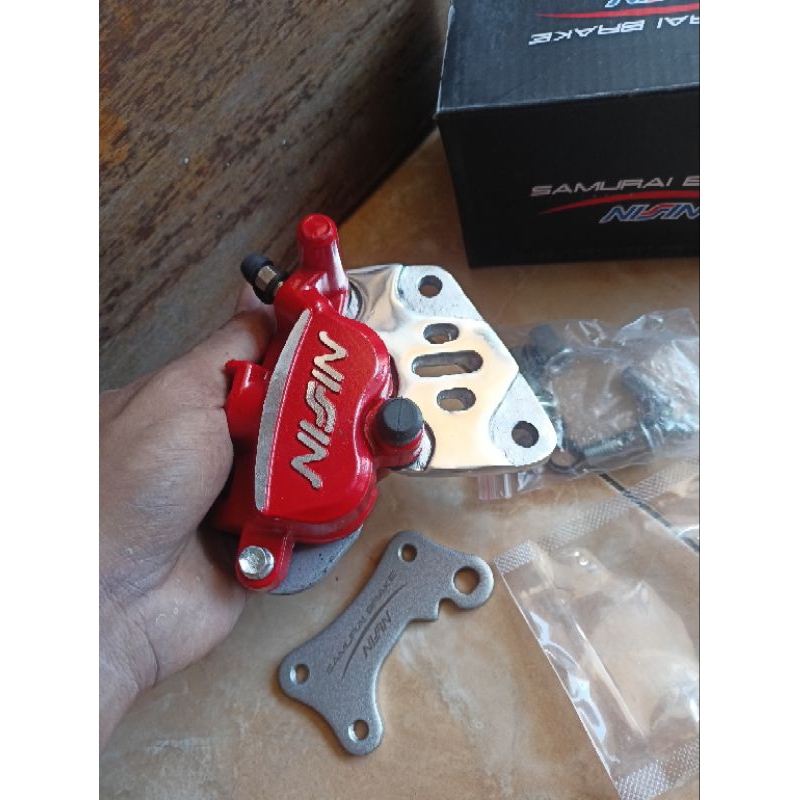 Bracket Yamaha MX king disc 300 Fullset Caliper Nissin pnp MX king disc ...