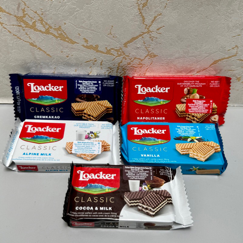 Loacker Classic Biscuit Wafer Snack Import | Shopee Philippines