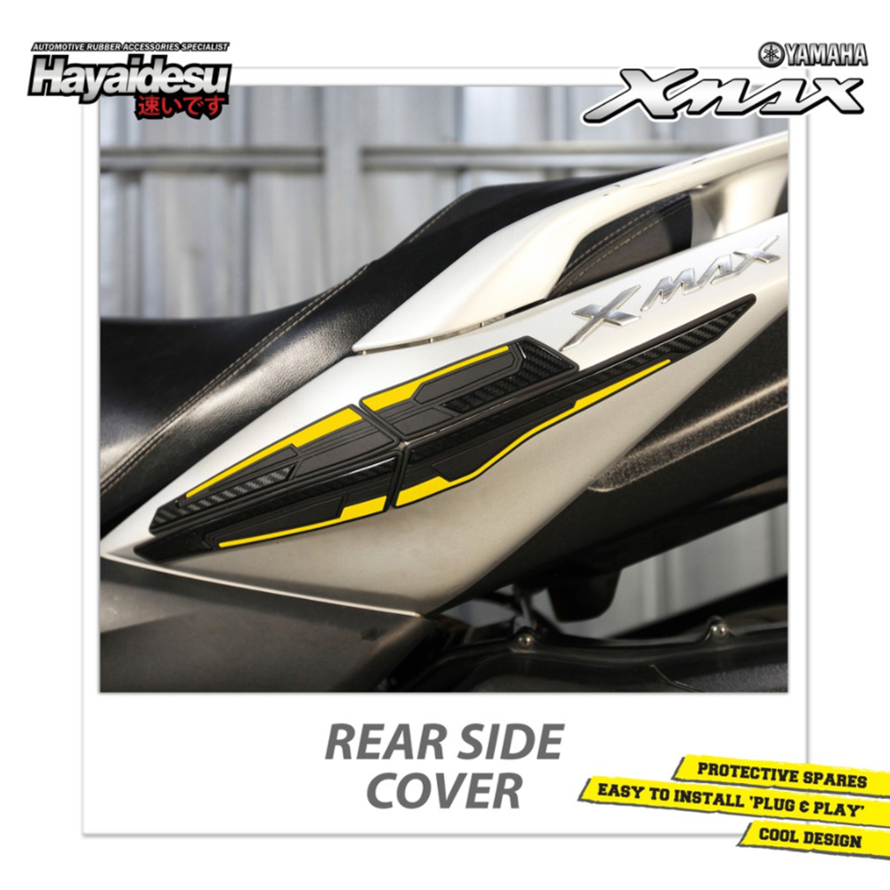 Yamaha XMAX 2017-2022 Motorcycle Body Protector REAR SIDE Cover ...