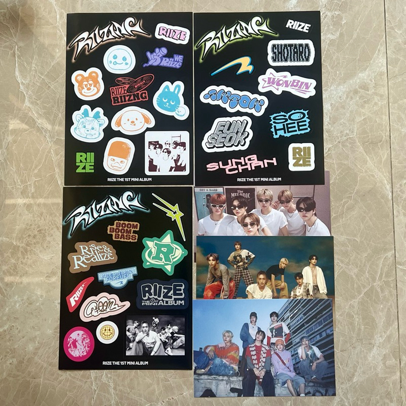 Official STICKER PHOTO PRINT RIIZE ALBUM | Shopee Philippines