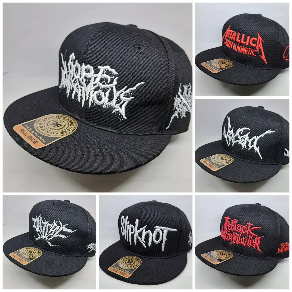 Underground SNAPBACK HAT / METAL HAT / BAND HAT | Shopee Philippines