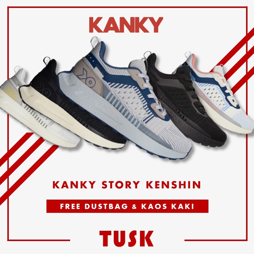Kanky Story Kenshin Original Shoes Kanky Casual Sport Sneakers for Men ...