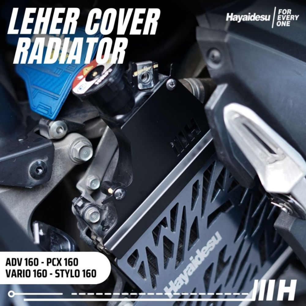 Honda ADV 160-HAYAIDESU Motorcycle Radiator Cover Neck | Shopee Philippines