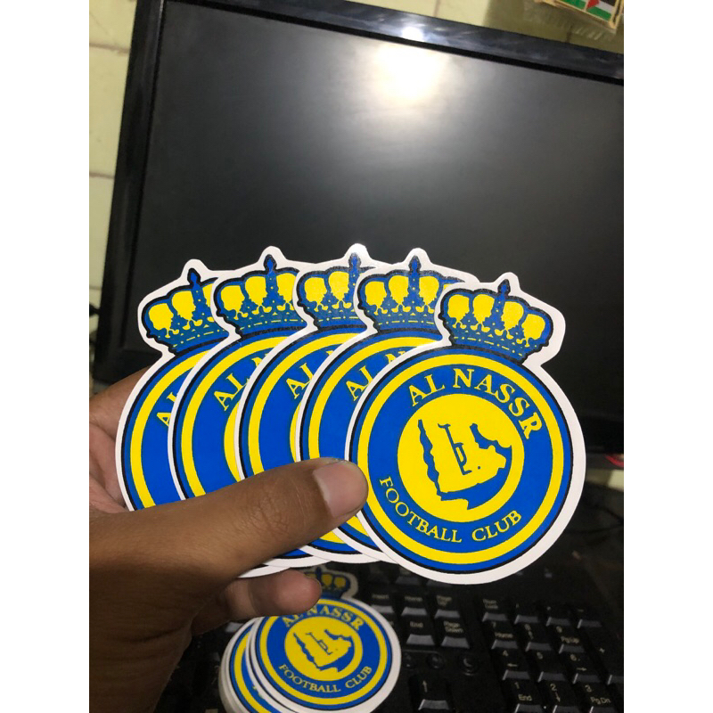 (1pc) Alnasr football sticker, alnasr sticker, waterproof sticker ...
