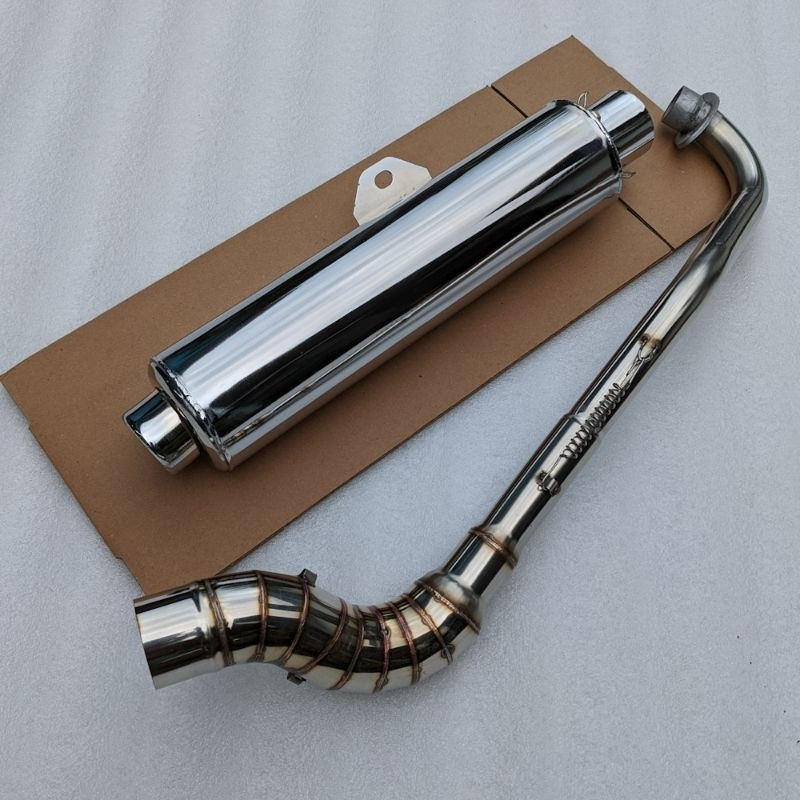 Big elbow Exhaust Muffler Canister Standard for Xrm 110/100 Xrm 125 ...