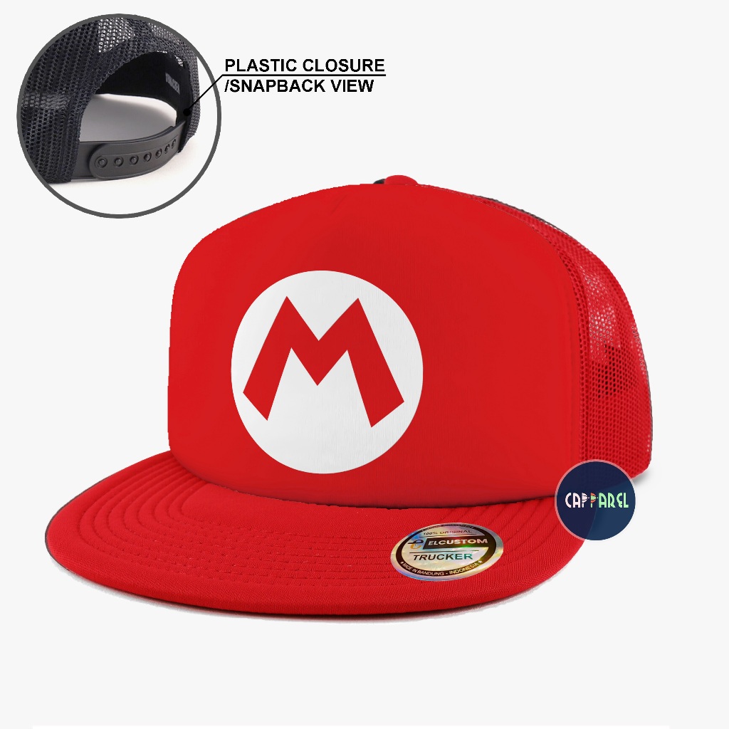 Sb - Super Mario Snapback / Game & Film Edition / Unisex Snapback Hat ...