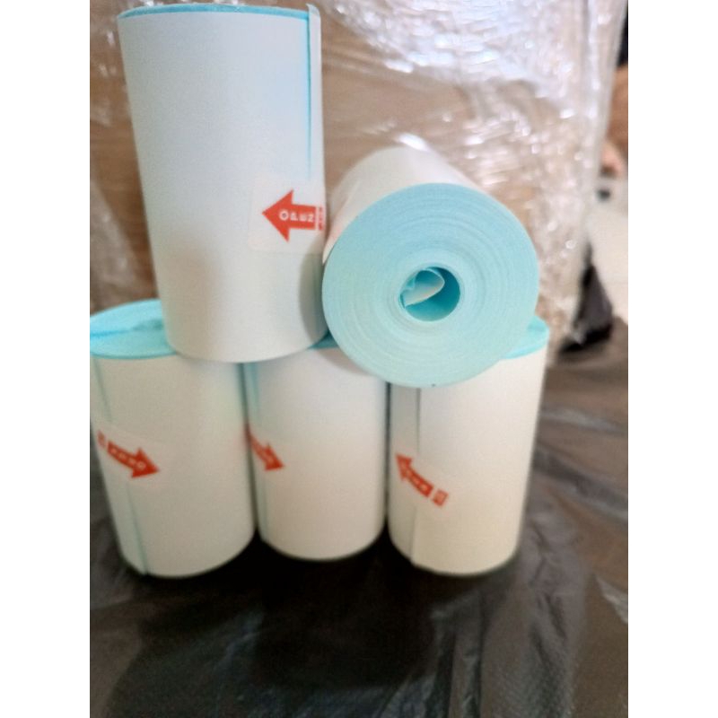 Continuous Sticker Label 78mm 80mm x 15 Meters No Gap Space Edge Easy ...