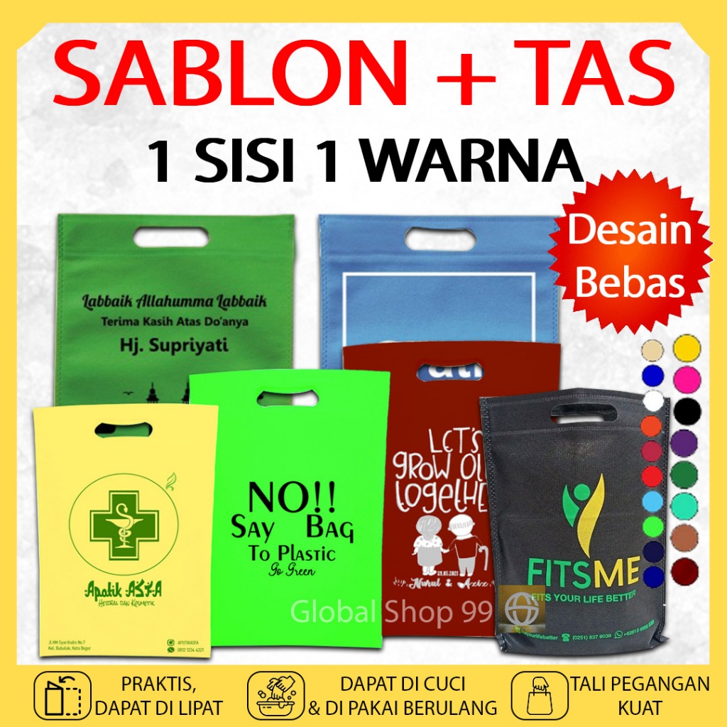 Custom SCREEN PRINTING PLUS OVAL Goodie Bag 1 SIDE 1 COLOR 20X26 25X35 ...