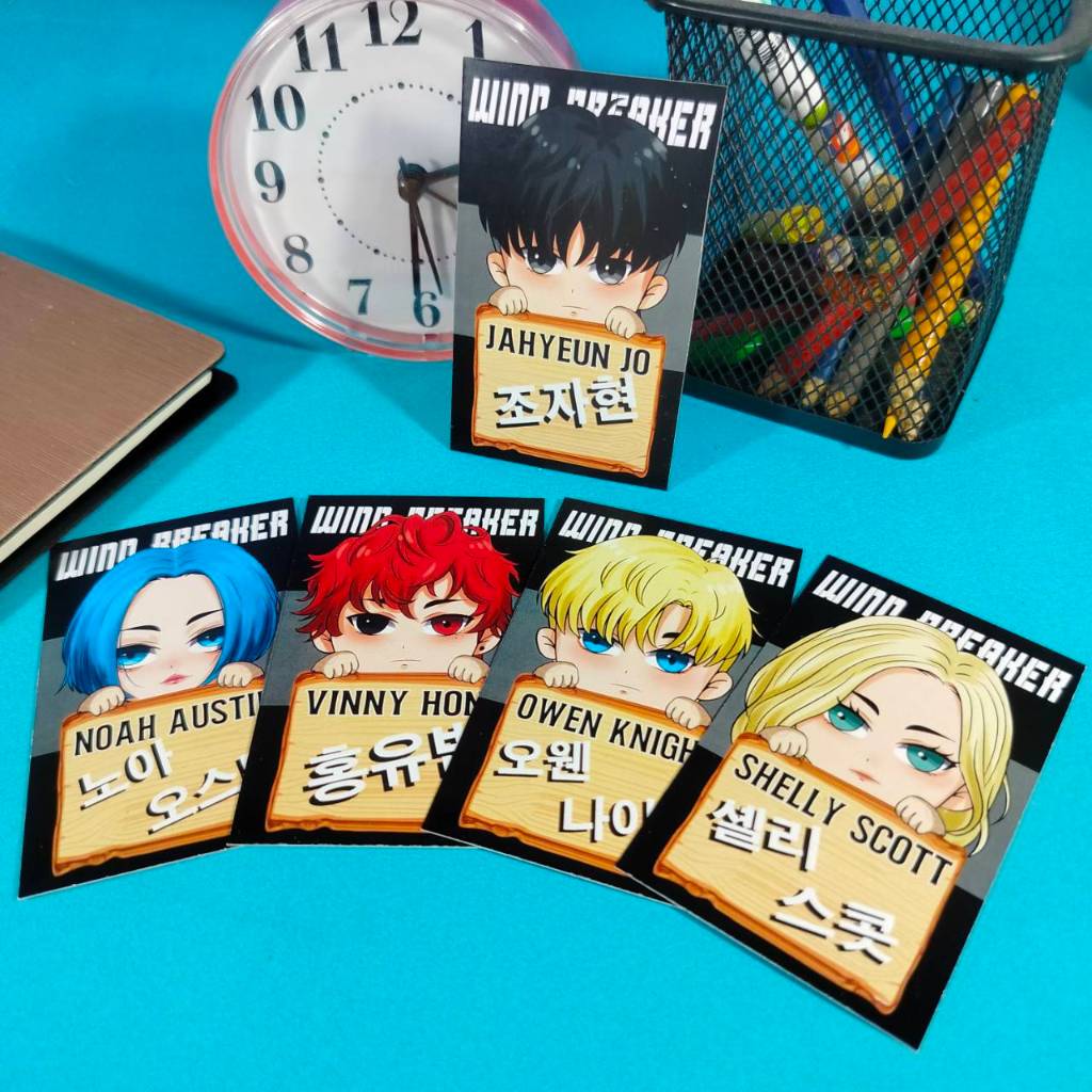 Manhwa Wind Breaker Photocard Collection - Manhwa Windbreaker Character ...