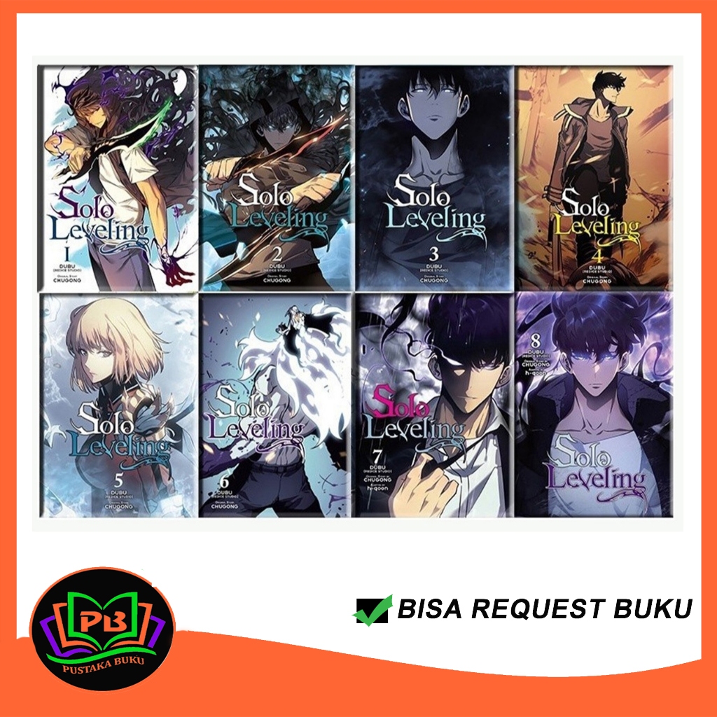 Manga Solo Leveling Comic (8 Book Series) english | Shopee Philippines