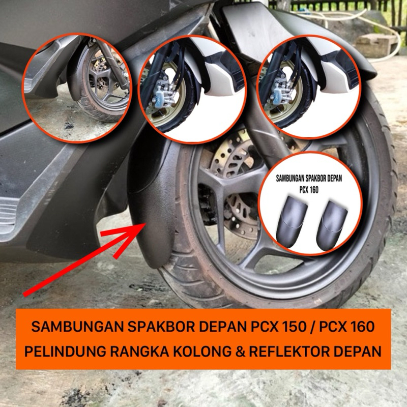 Honda Pcx Accessories Front Fender Connection Pcx 150 / Pcx 160 Cc ...