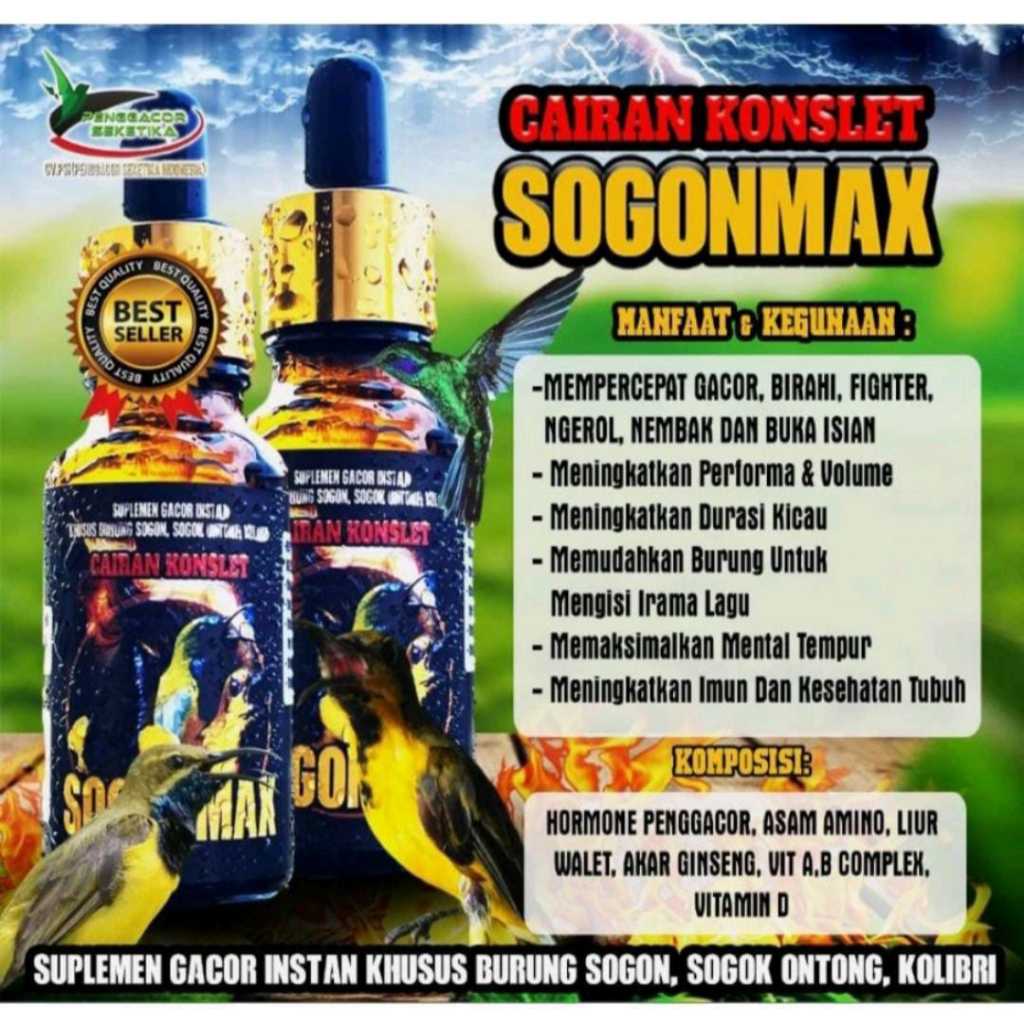 Sogon MAXX Short Circuit Liquid VITAMIN SOGONMAXX Instant Cast SOGON ...