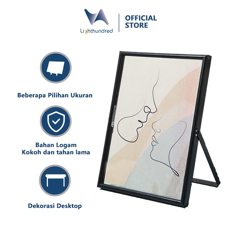 HITAM Lighthundred BLACK PHOTO Frames/Minimalist Metal FRAME Frames ...