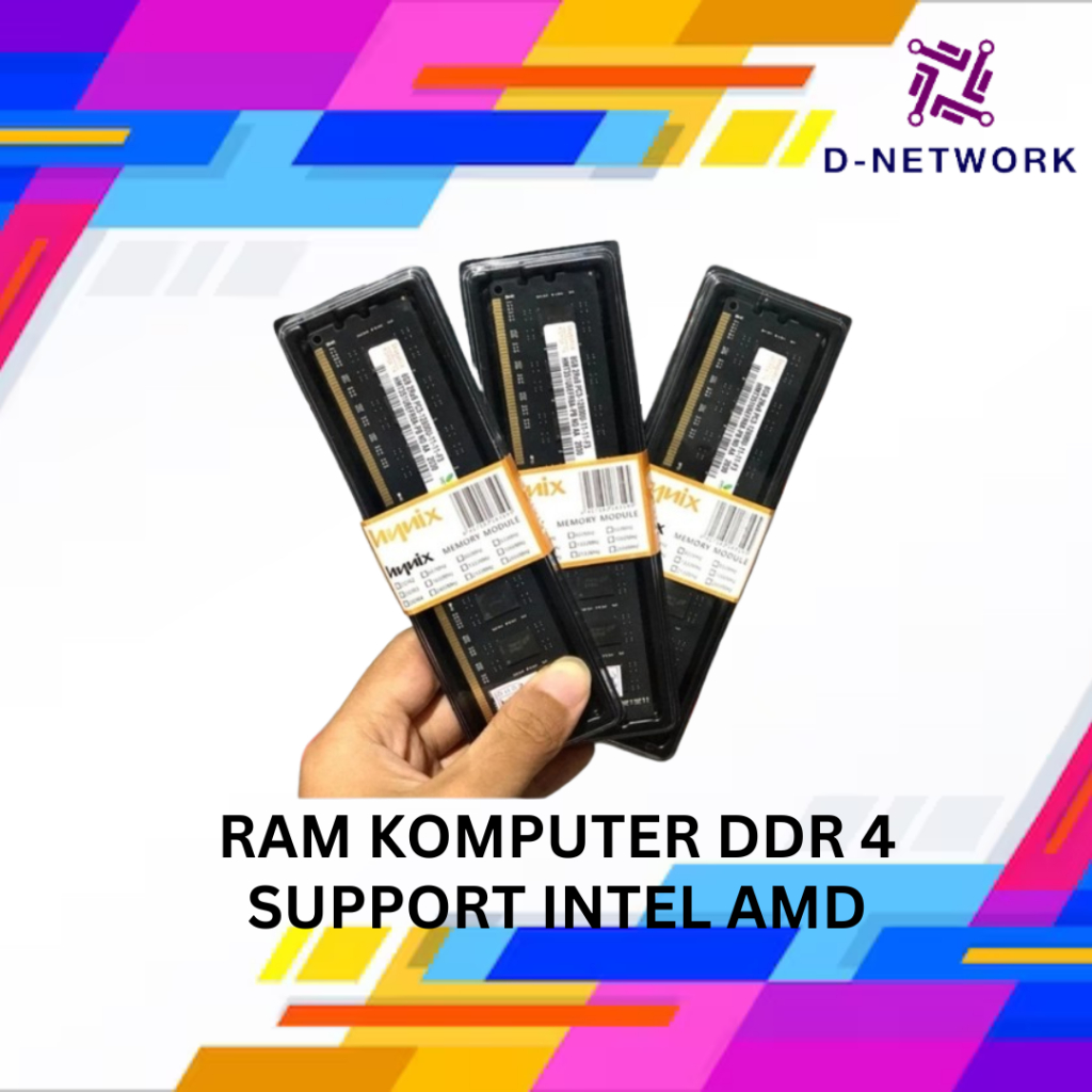 Ram PC COMPUTER DDR4 8GB HYNIX/KINGSTON MEMORY LONGDIM LIFETIME ...