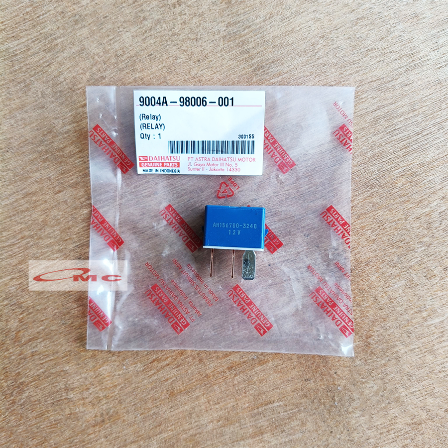 Relay 4 Feet Denso Relay Blue 156700-3240 12V Xenia Avanza Ayla Agya ...