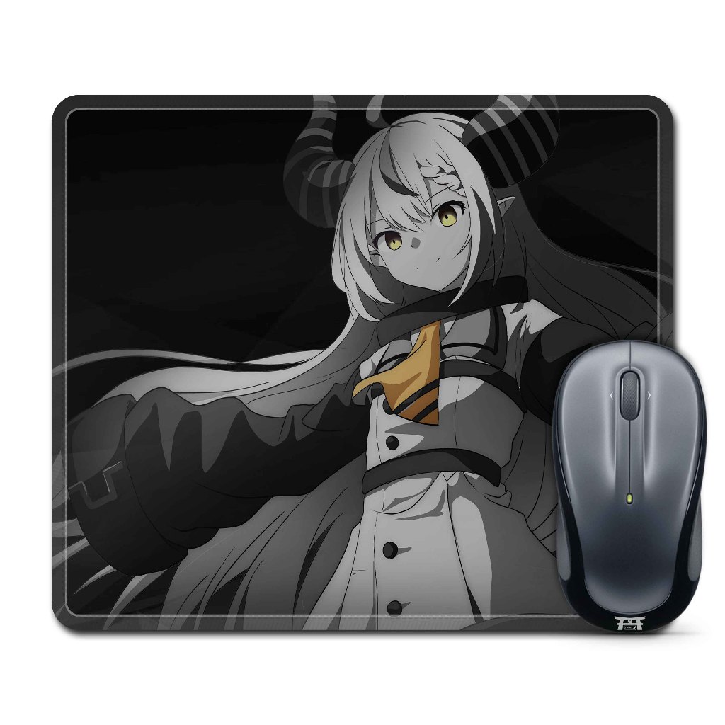 MONOCHROME LAPLUS DARKNESS vtuber gaming Mouse pad - HOLOLIVE Rubber ...