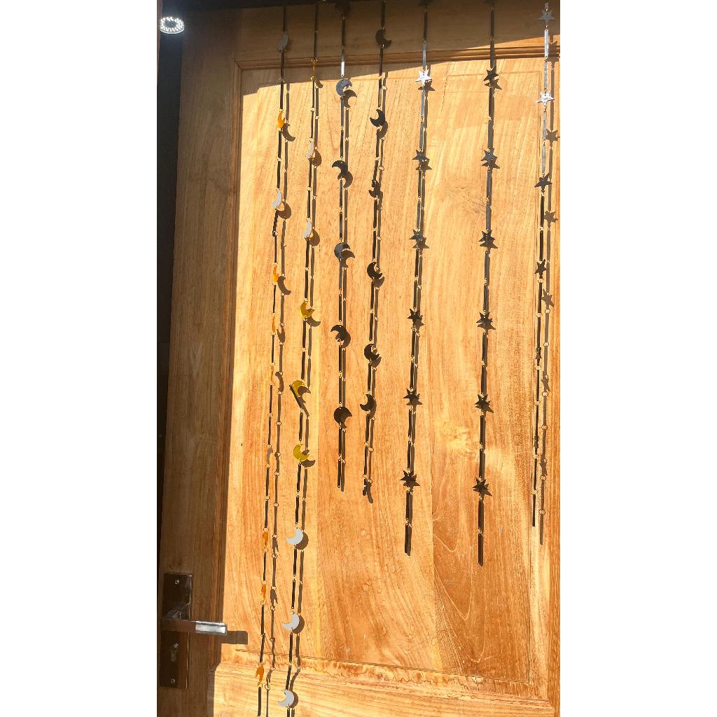 Acrylic Curtain/Room Door Decoration/Acrylic Room Curtain | Shopee ...