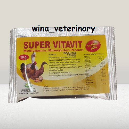 Super VITAVIT MULTIVITAMIN MINERAL And Chicken Duck Poultry PROTEIN 10 ...