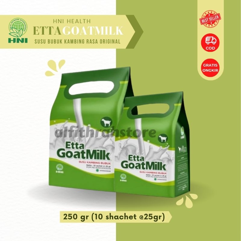 Egm Etta Goat Milk Ettawa Goat Milk Powder Original HNI HPAI Pouch ...