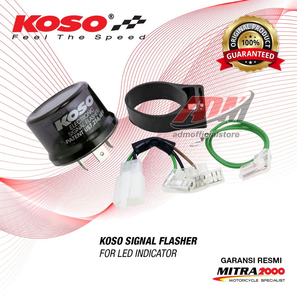 Koso LED INDICATOR FLASHER - KOSO ORIGINAL SEIN FLASHER | Shopee Philippines