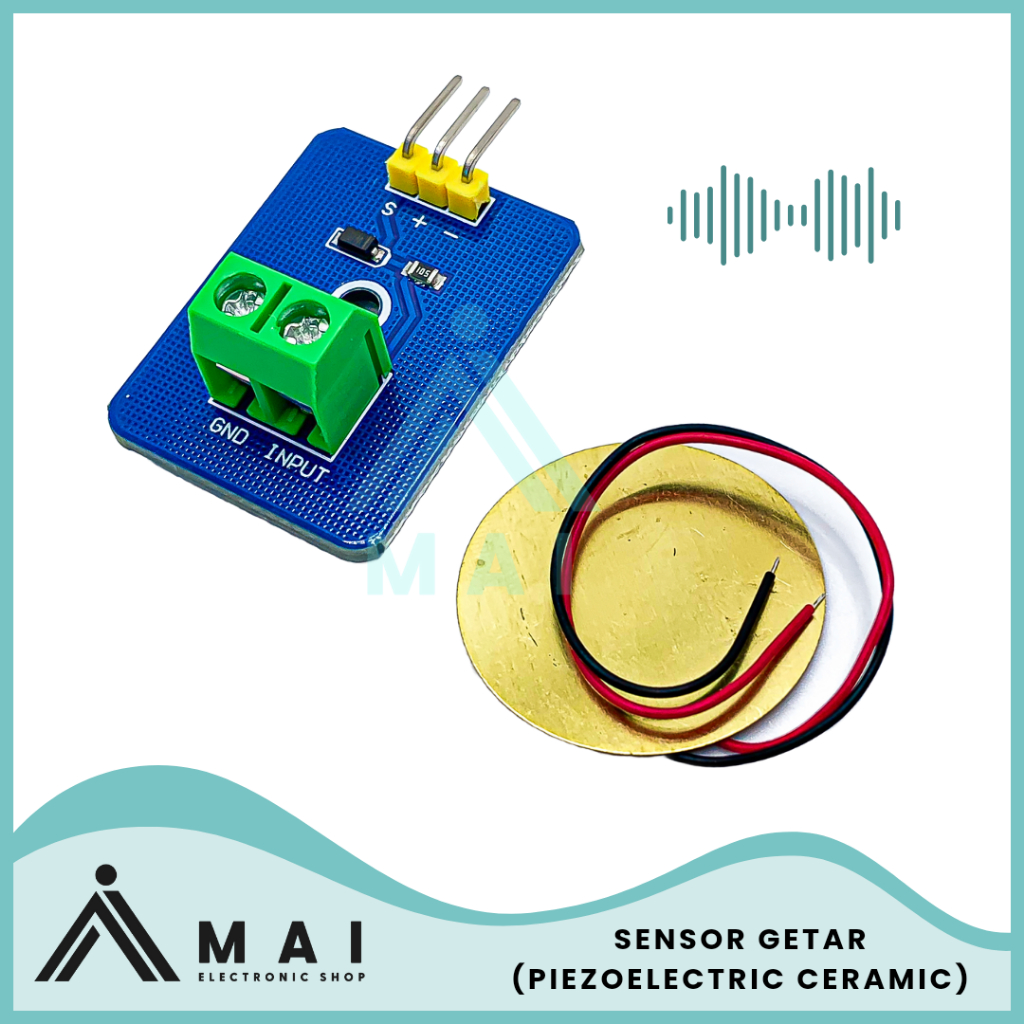 Vibration with Module Vibrating Sensor Piezoelectric Piezo Vibration ...